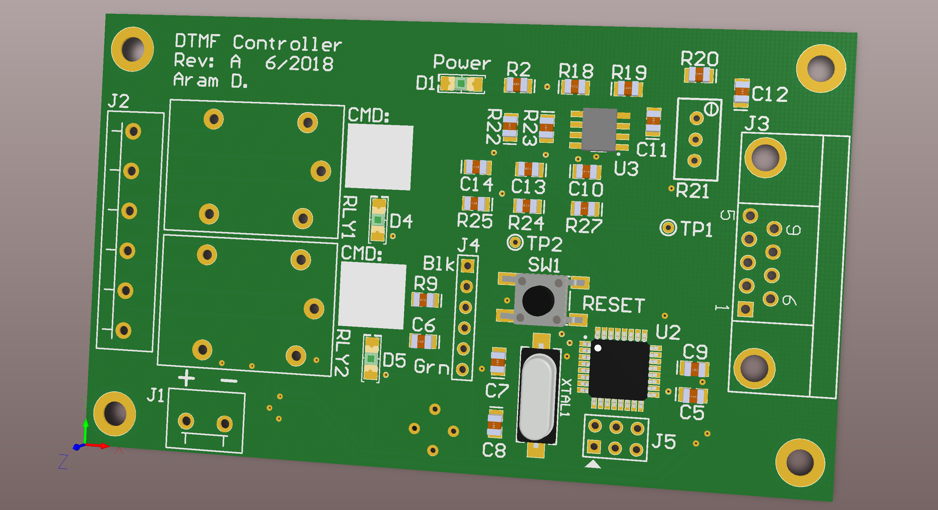 DTMF Controller – Aram's Website – Electronics Projects